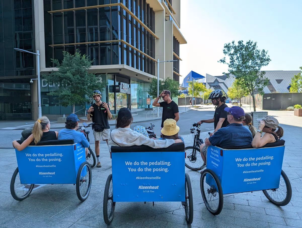 Peddle Perth | Perth Rickshaw Taxi Tours