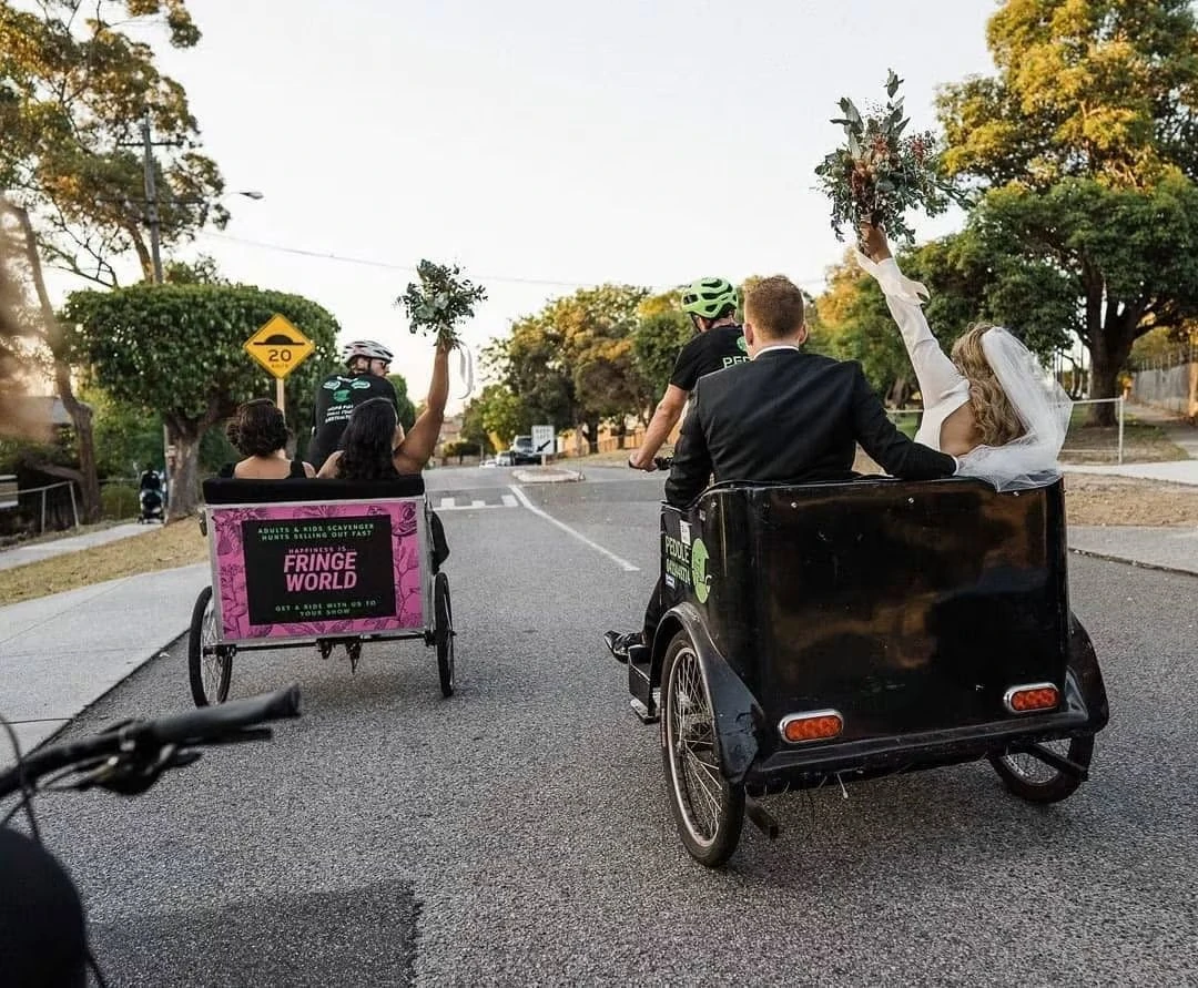 Perth Wedding Rickshaw Transport | Peddle Perth